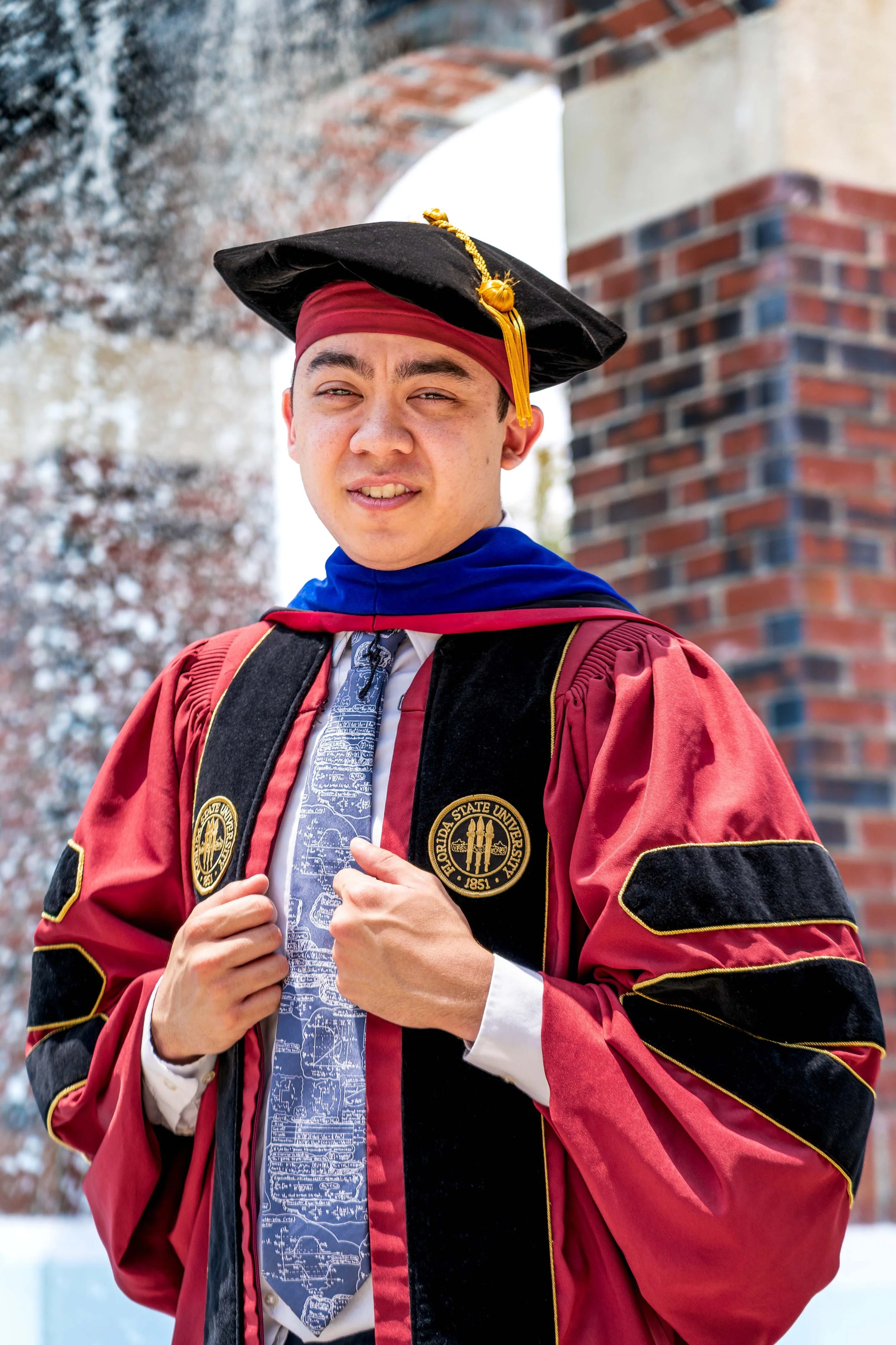 FSU Cap & Gown Photography: Brad — Derek Drapeau