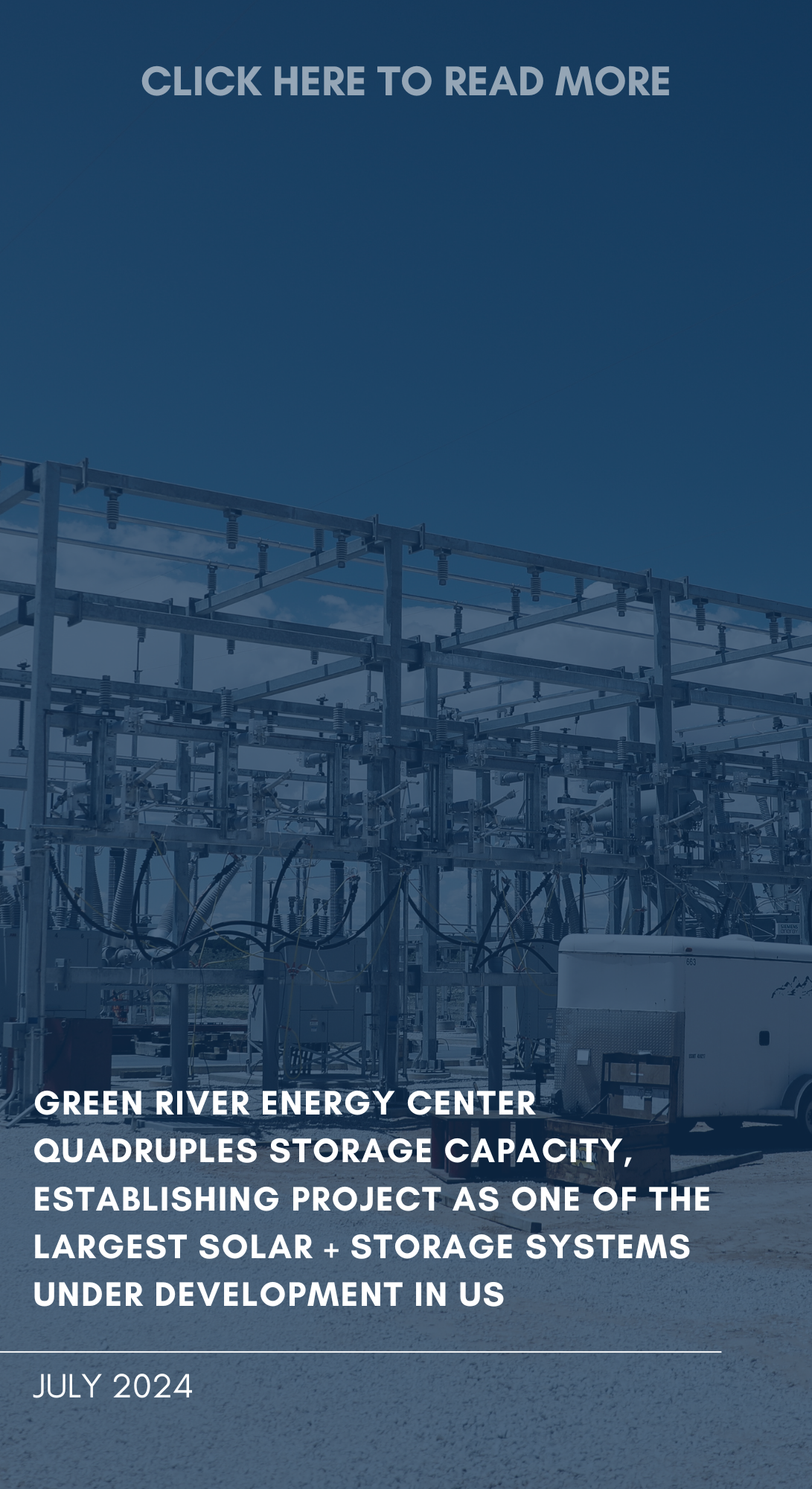 Green River Energy Center — rPlus Energies