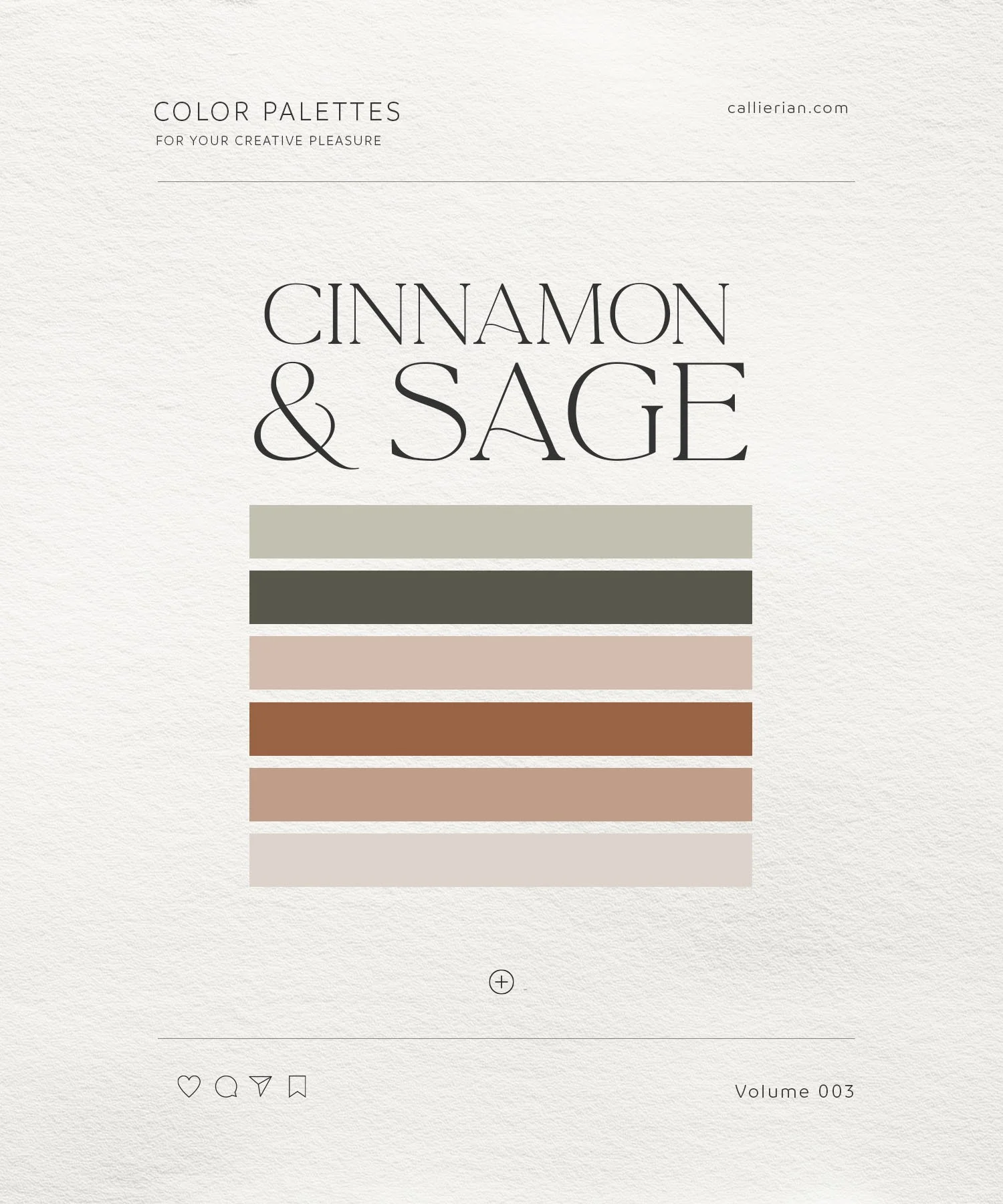 Color Palette Vol. 3 — Callie Rian & Co.