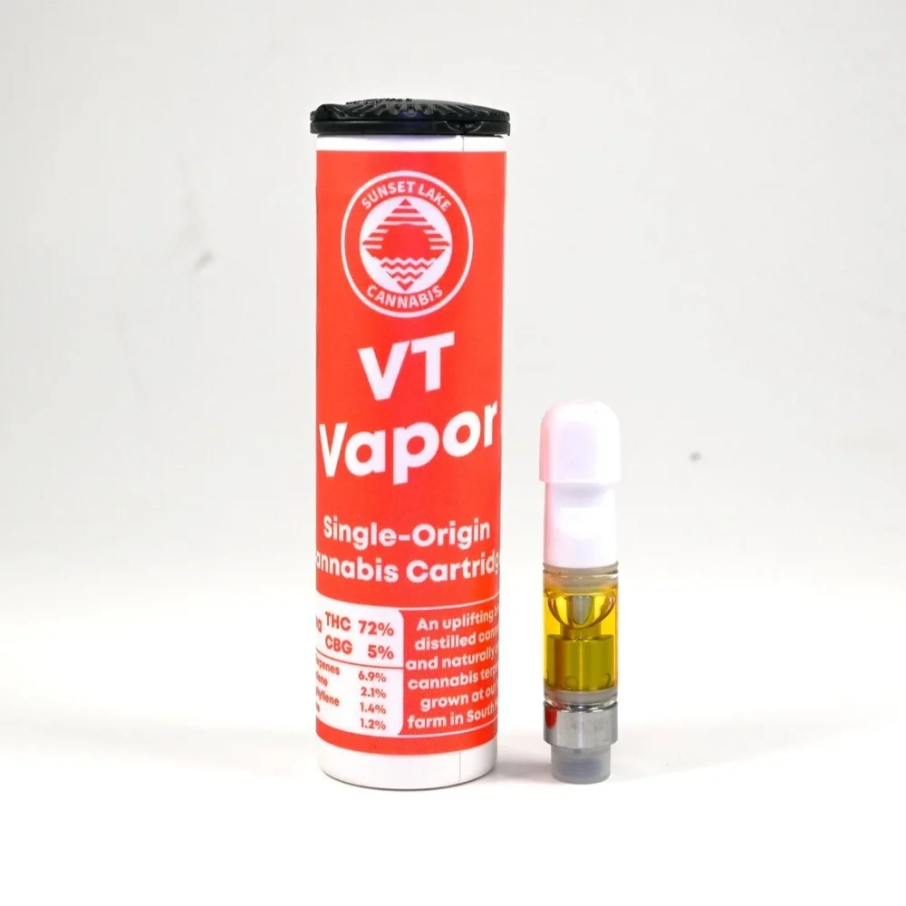 Sativa VT Vapor Cannabis Cartridge — Sunset Lake Cannabis