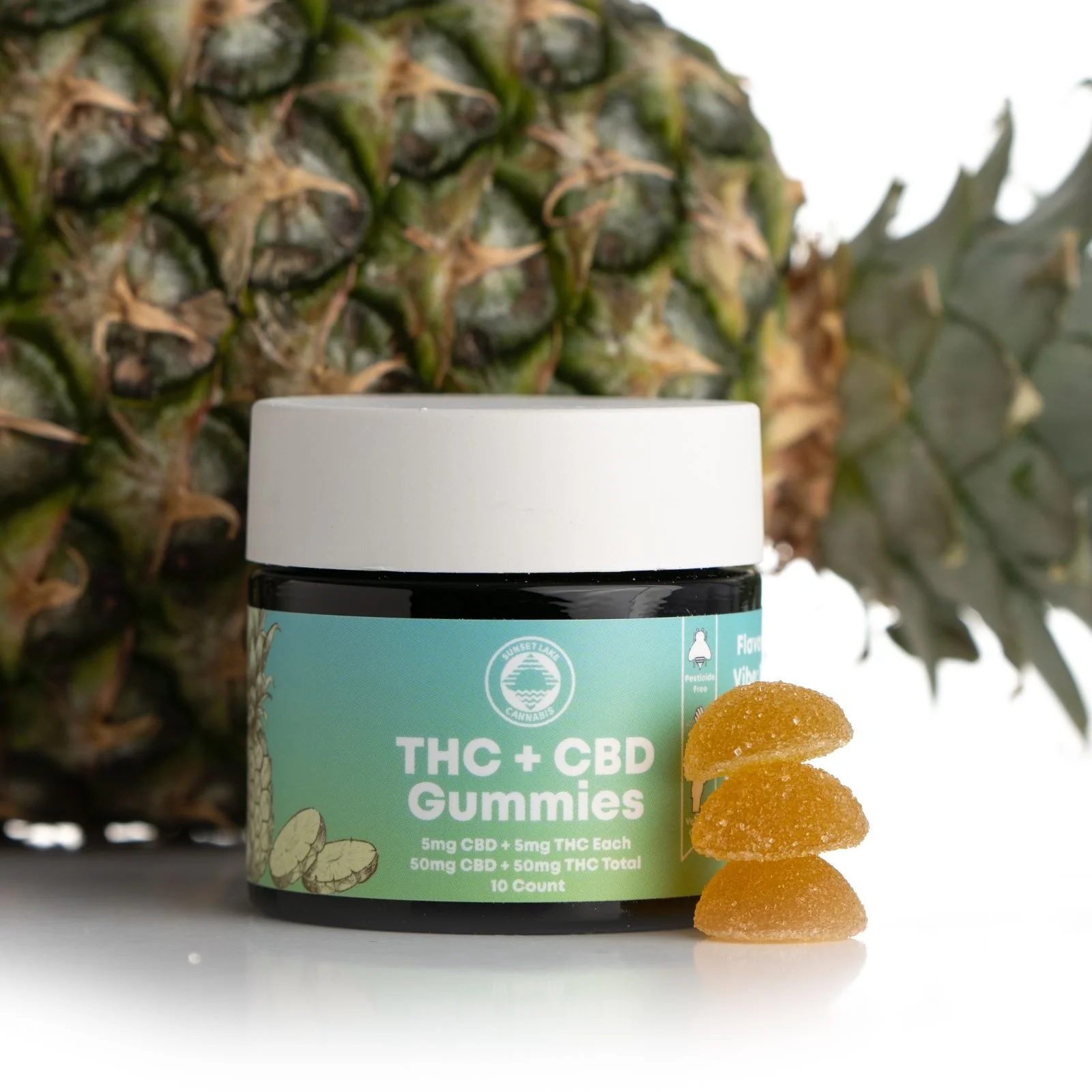 THC + CBD Gummies — Sunset Lake Cannabis