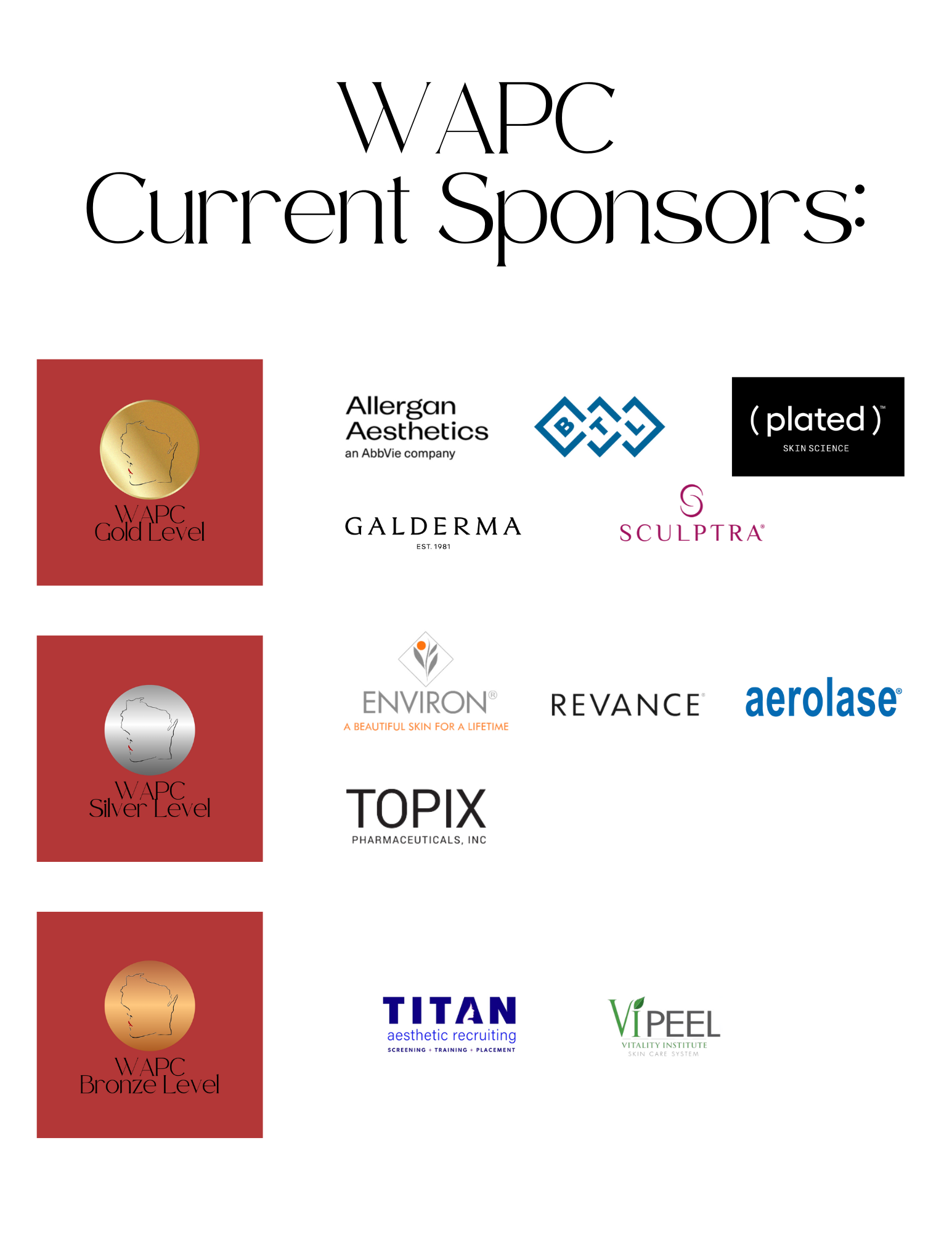 General 2 — Wisconsin Aesthetic Provider Coalition