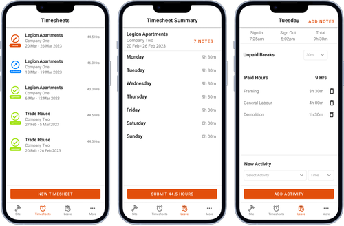 Trade Legion App | Manage Workforce On-the-Go — Trade Legion