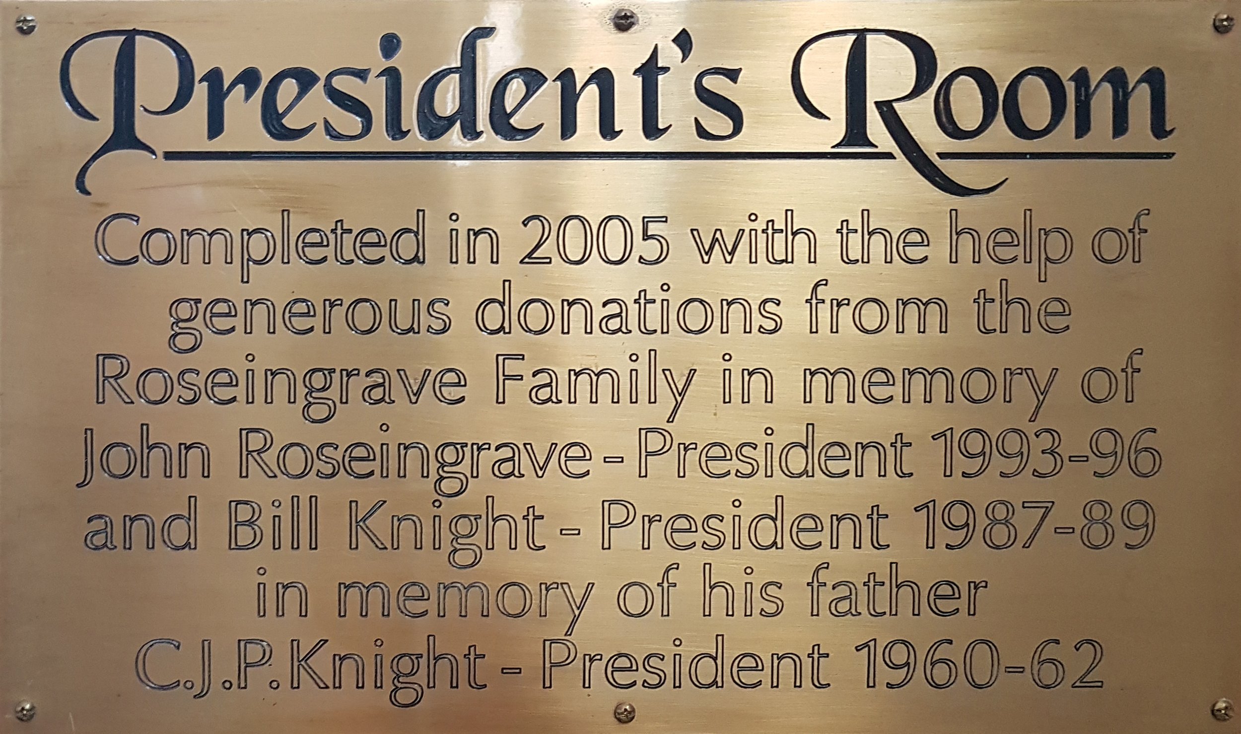 Facilities & Amenities — Masterton Club Inc