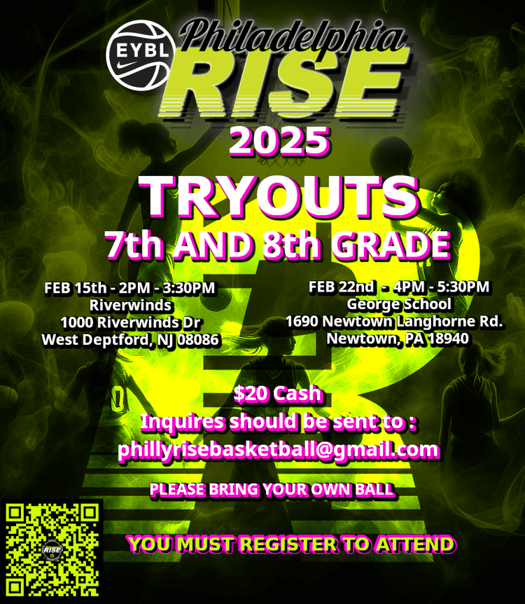 Tryout Registration — Philly Rise