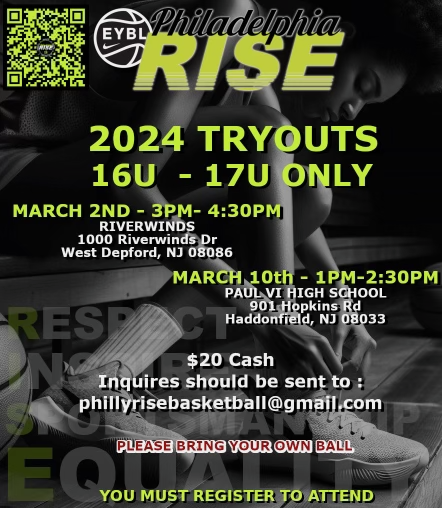 Tryout Registration — Philly Rise