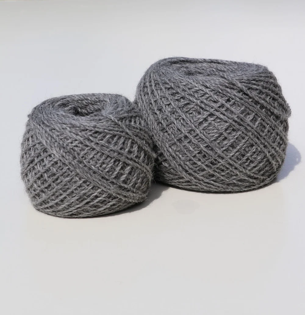 Alpaca Wool Yarn 8 Ply - "Midnight Rose" — Adagio Mills
