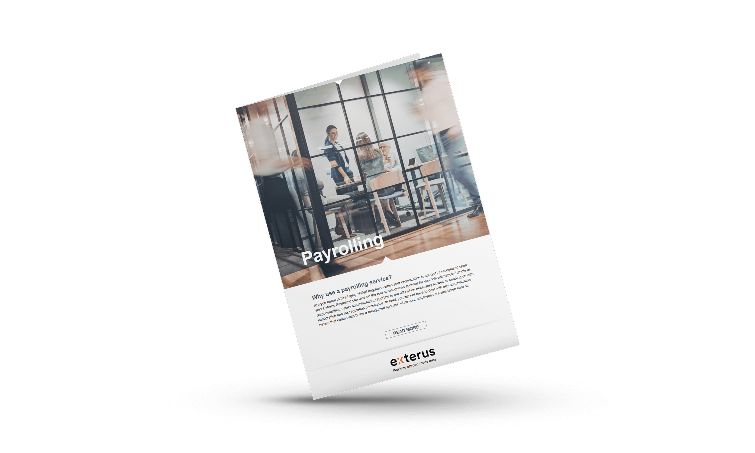 Neem onze brochures en eBooks mee — Exterus