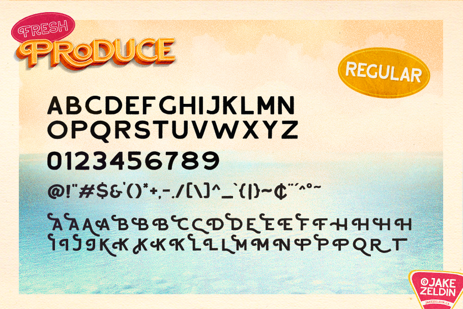 Haring Font Family — Zelly Design Co.