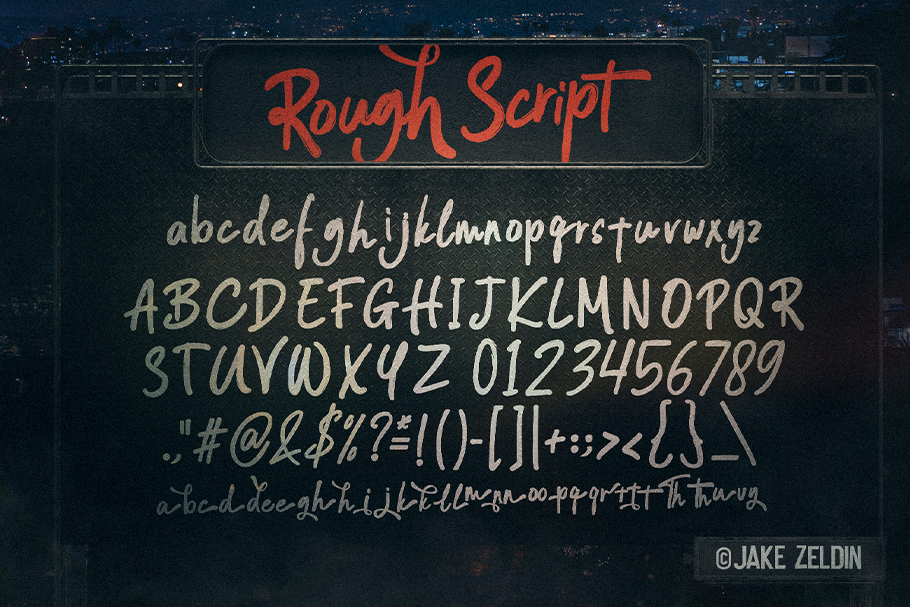 Haring Font Family — Zelly Design Co.