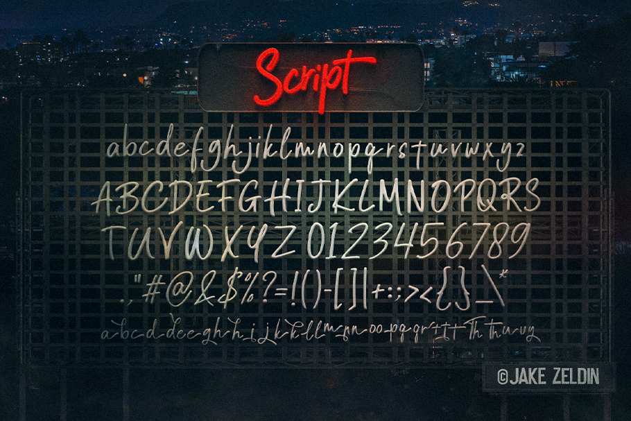 Haring Font Family — Zelly Design Co.