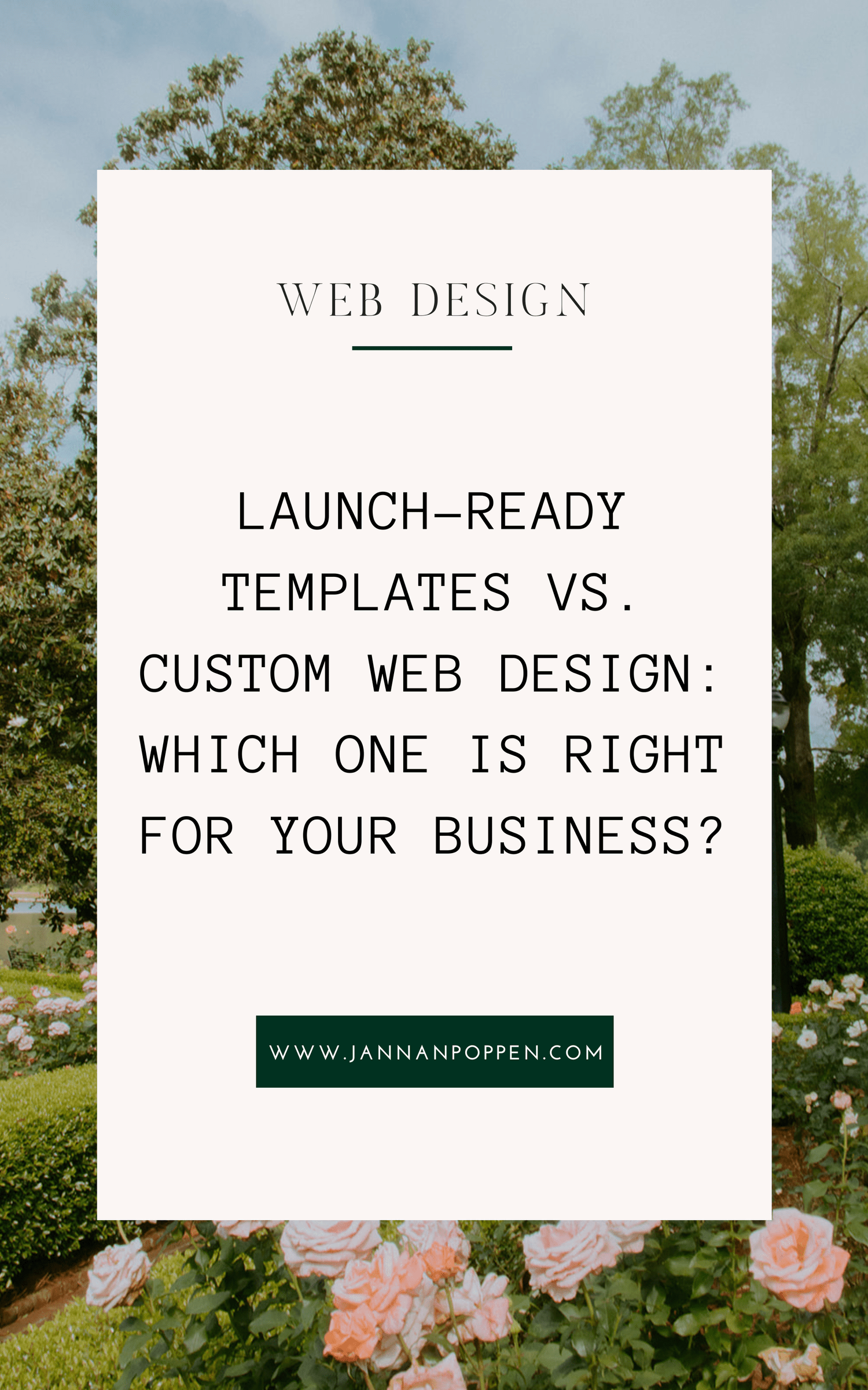 Launch-Ready Templates vs. Custom Web Design: Which One Is Right for ...