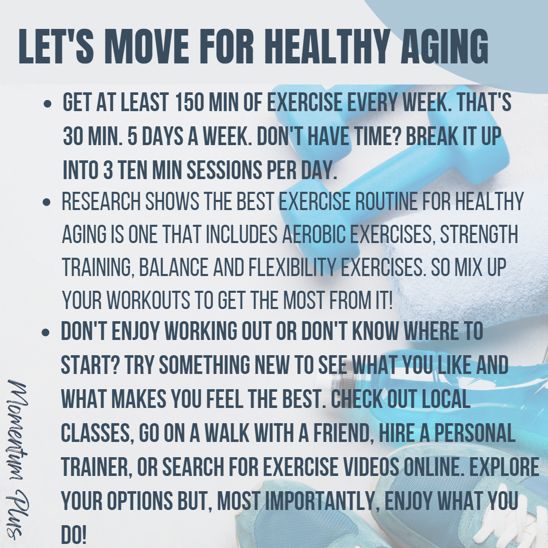 Healthy Aging — Momentum Plus