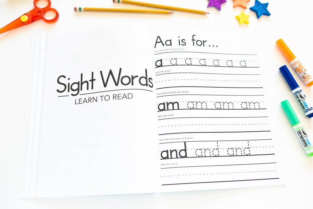 Trace the Letters of the Alphabet & Sight Words: On the Go — Modern Kid ...