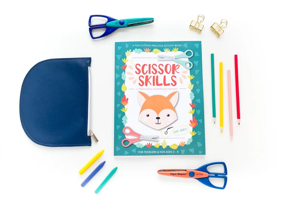 Scissor Skills Preschool Workbook — Modern Kid Press