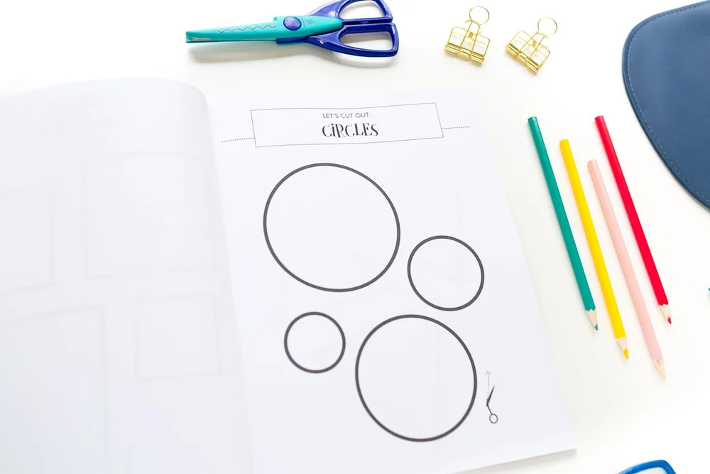 Scissor Skills Preschool Workbook — Modern Kid Press