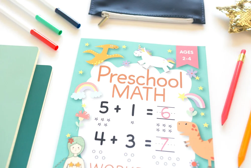 Preschool Math Workbook — Modern Kid Press