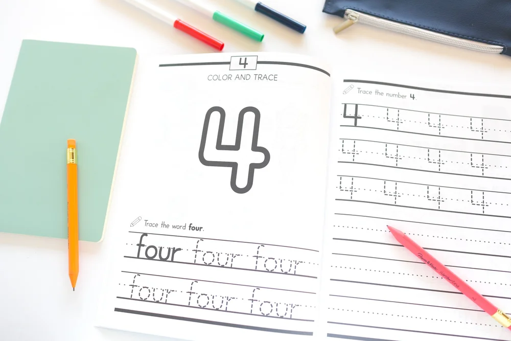 Preschool Math Workbook — Modern Kid Press