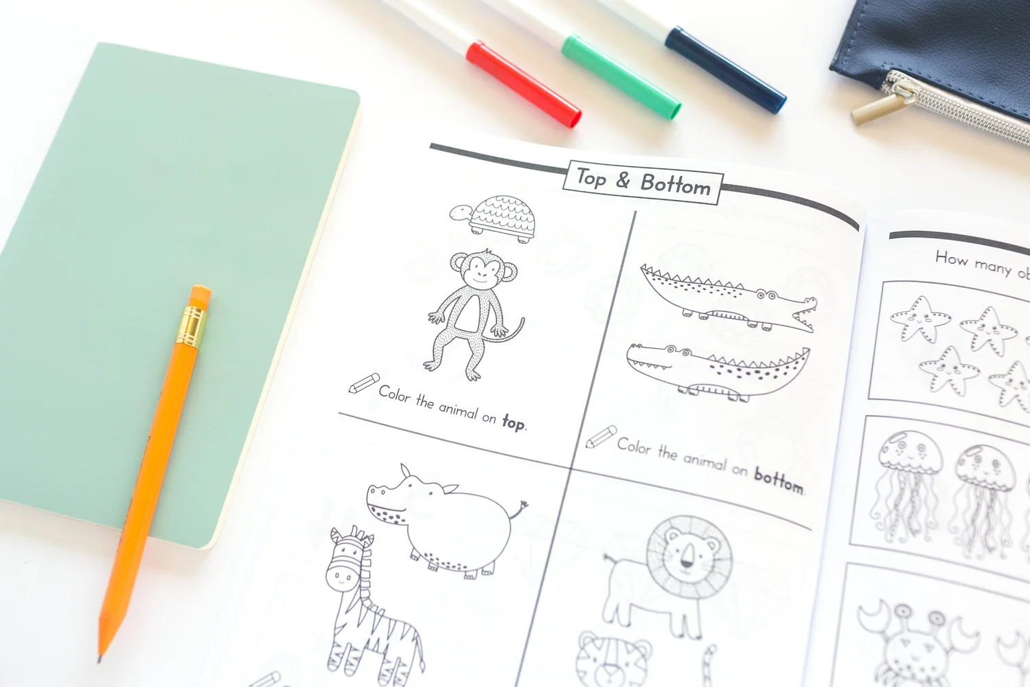 Preschool Math Workbook — Modern Kid Press