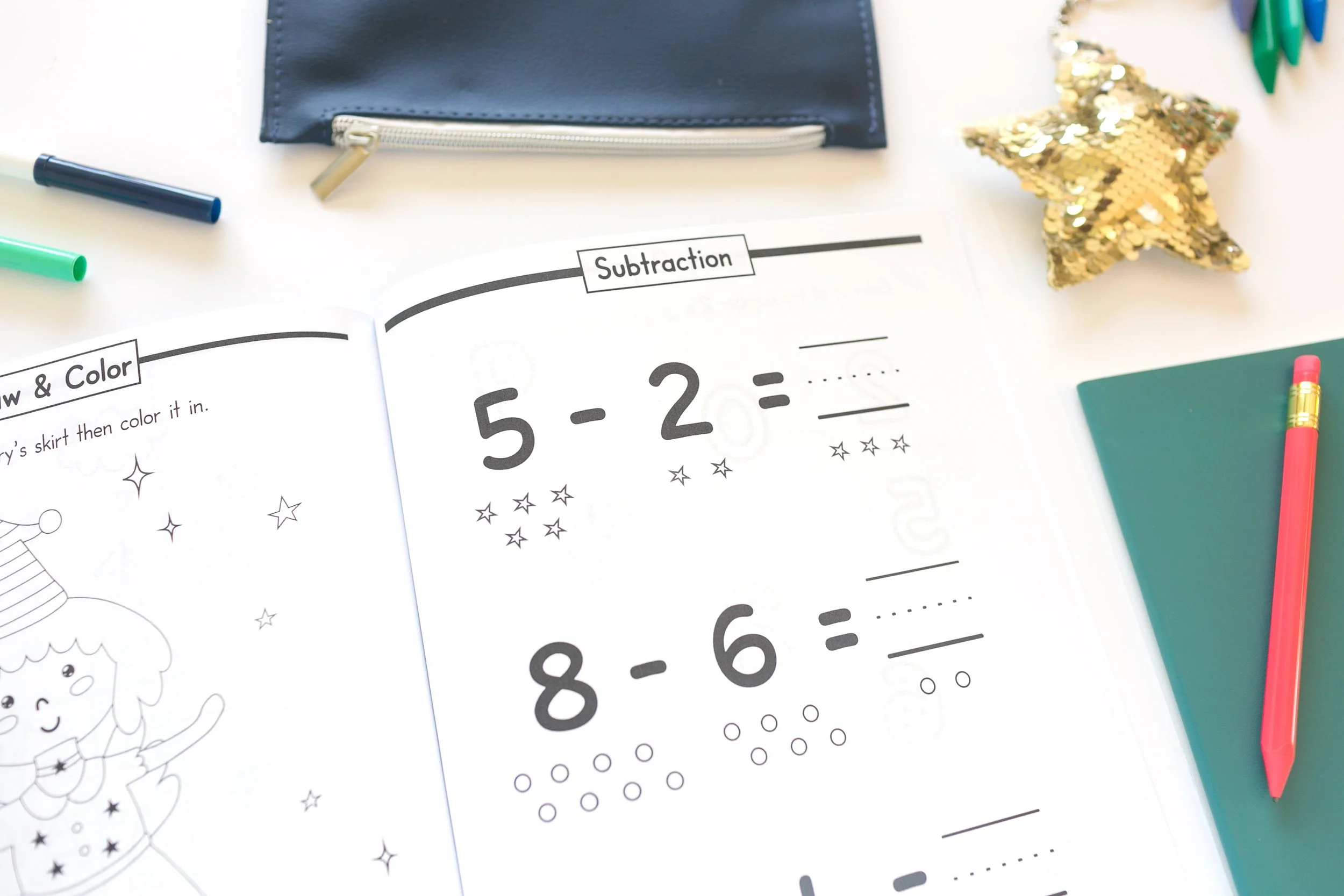 Preschool Math Workbook — Modern Kid Press