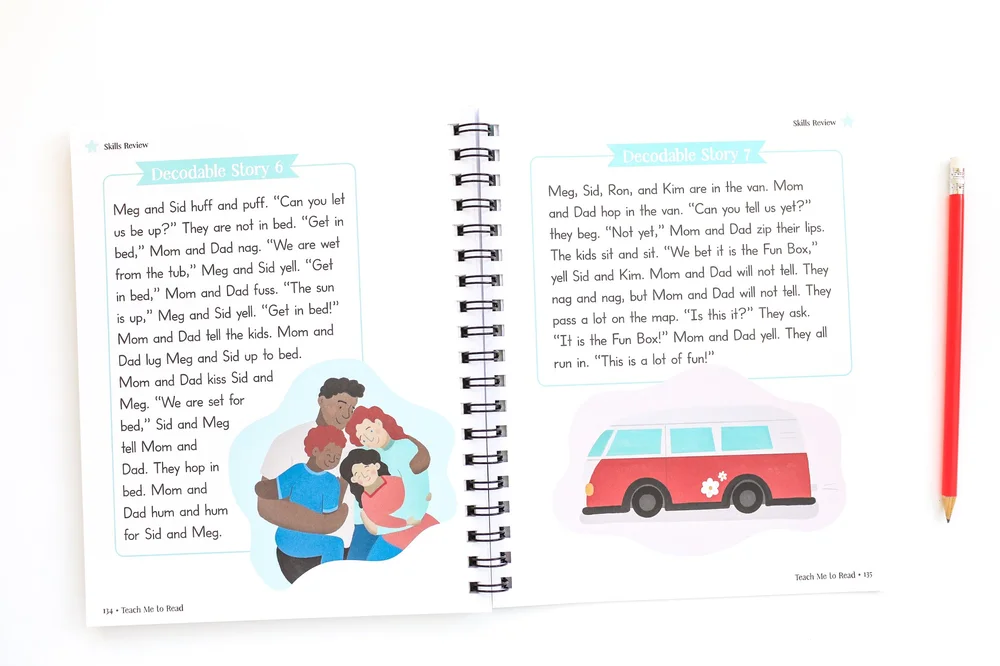 Teach Me to Read: A Parent Guided Student Workbook for Kids to Learn to ...