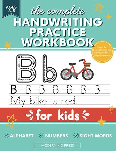 The Complete Handwriting Practice Workbook for Kids — Modern Kid Press
