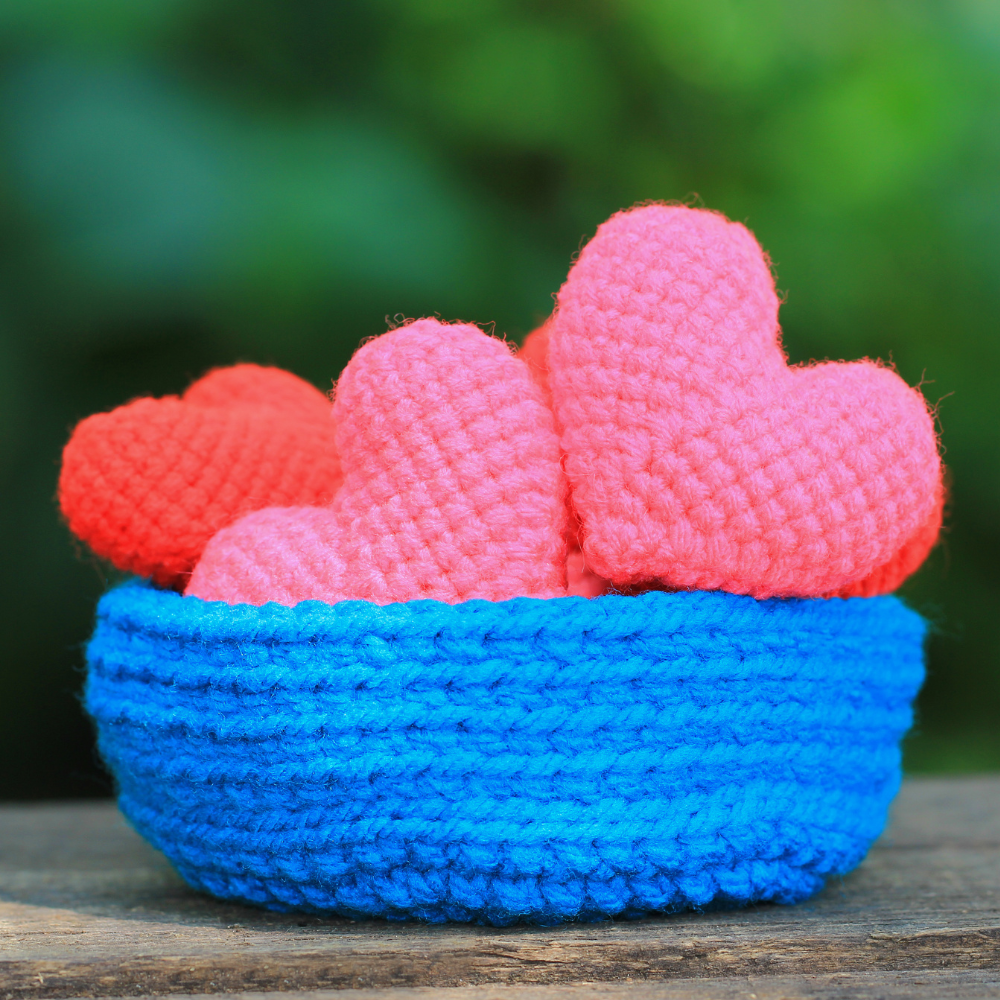 Crochet Workshop: 2D & 3D Crochet Hearts