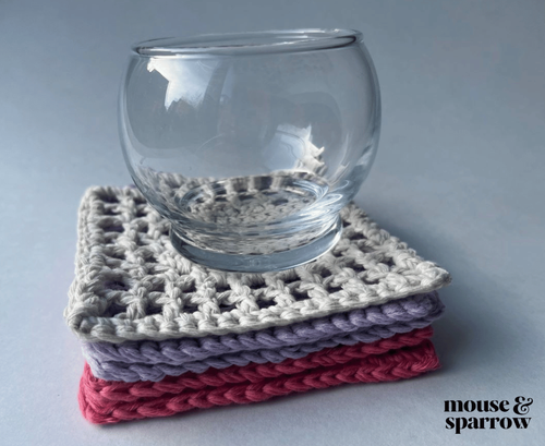 How To Make a Crochet Coaster