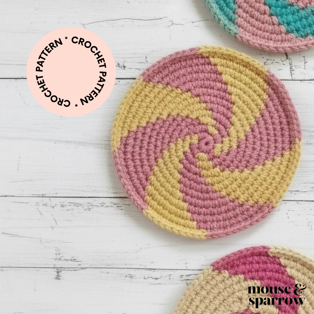 5 Easy Crochet Coaster Ideas (+ How to Make Them!)