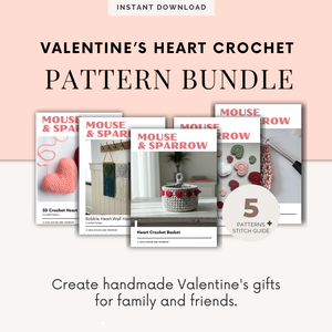 5 Valentine's Crochet Gift Patterns You Can Make This Weekend