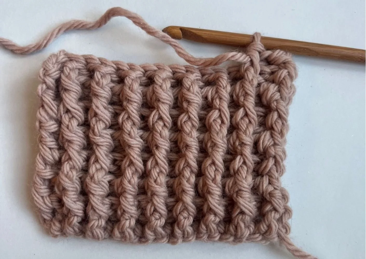 How To Crochet The Rib Stitch