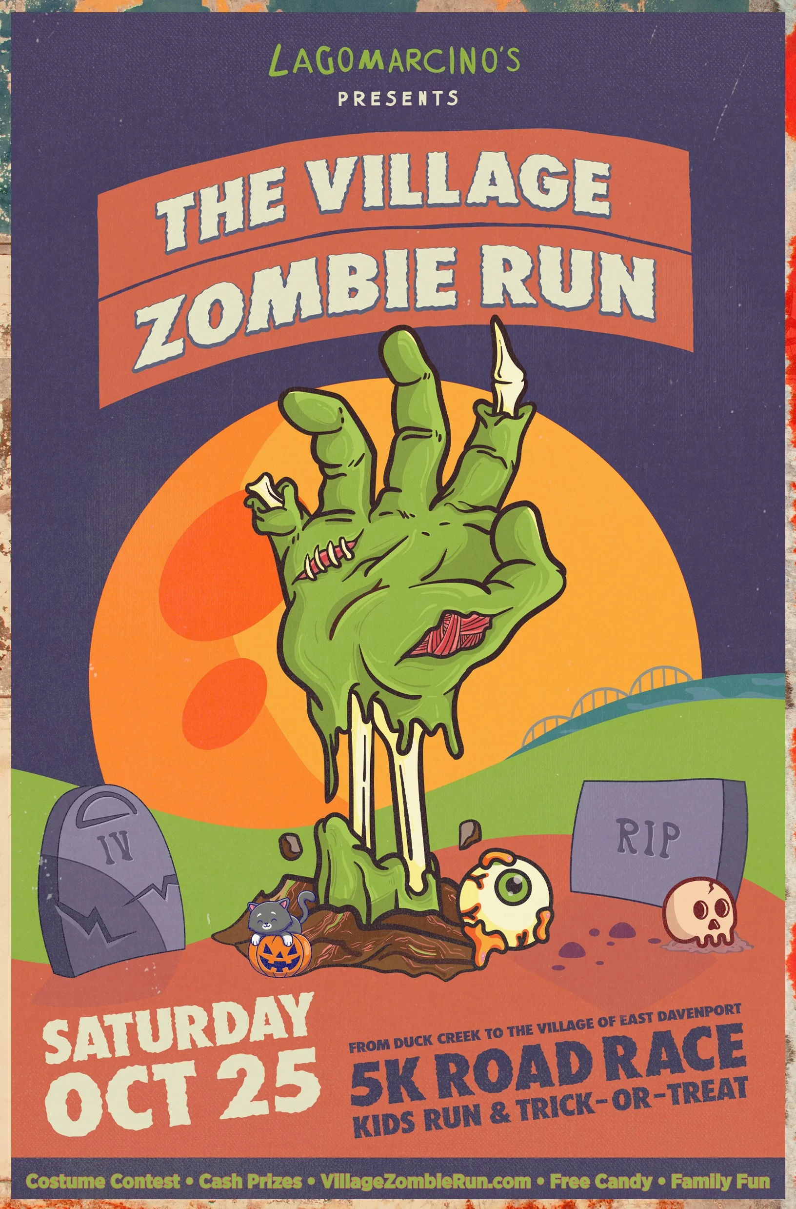 Zombie 5K & Trick-or-Treat | Davenport Halloween Race 2025