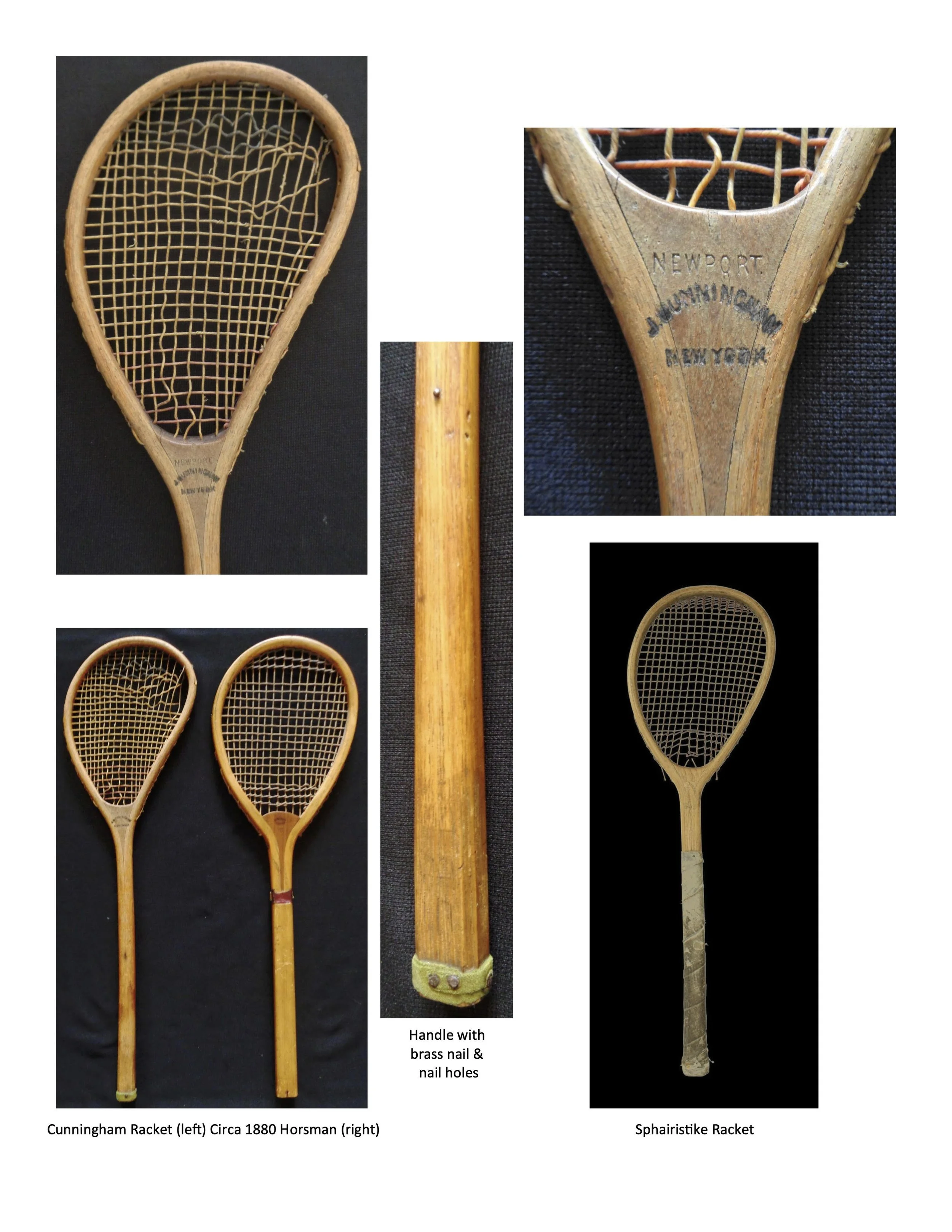 John Cunningham Early American Racket Maker — American Tennis History