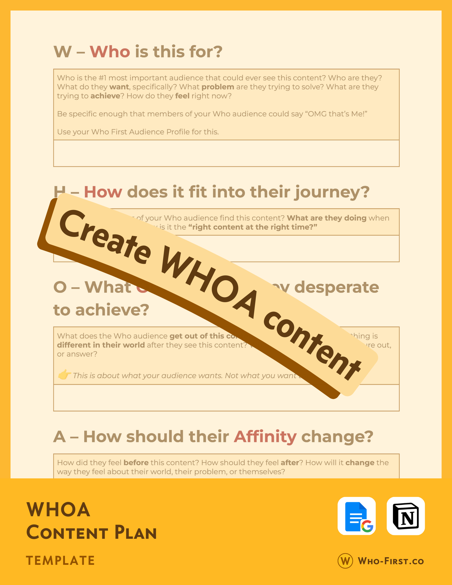 Who First — Who First™ Resources