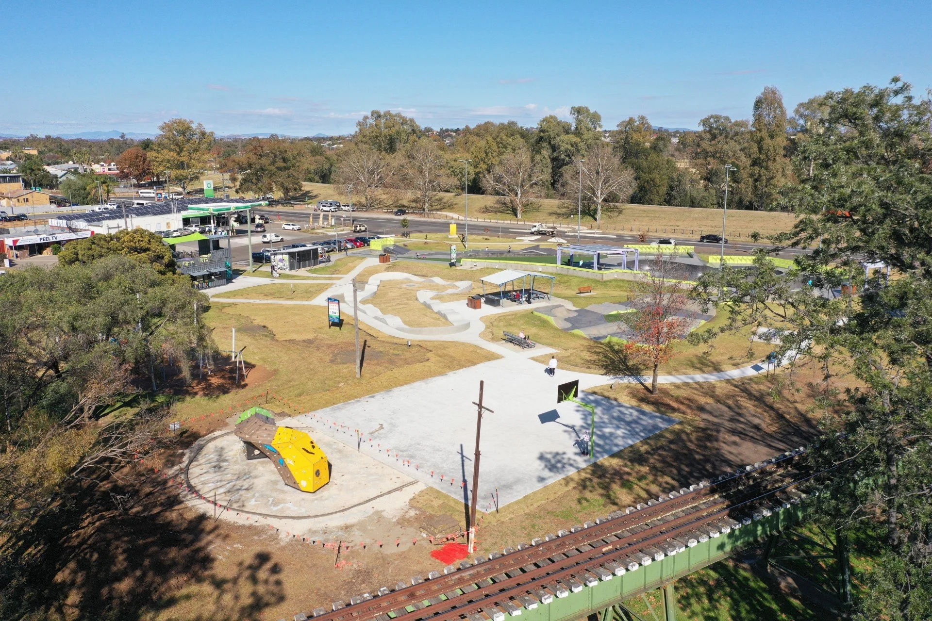 Tamworth Pump Track & Half-Basketball Court — Haley Constructions
