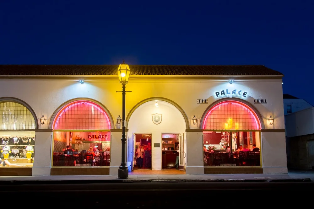 Location | Palace Grill Restaurant | Santa Barbara