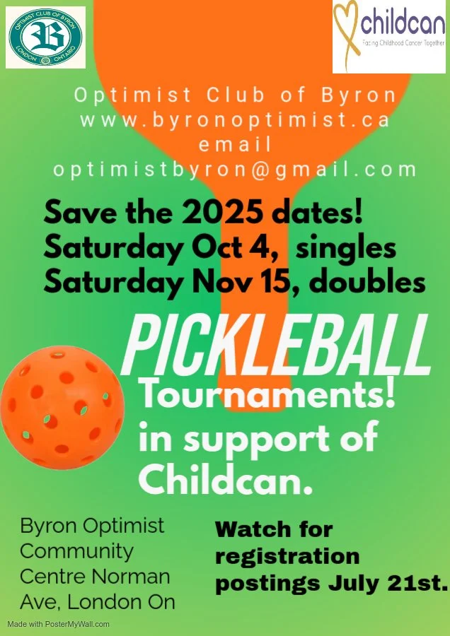 EVENTS & FUNDRAISERS — OPTIMIST CLUB OF BYRON