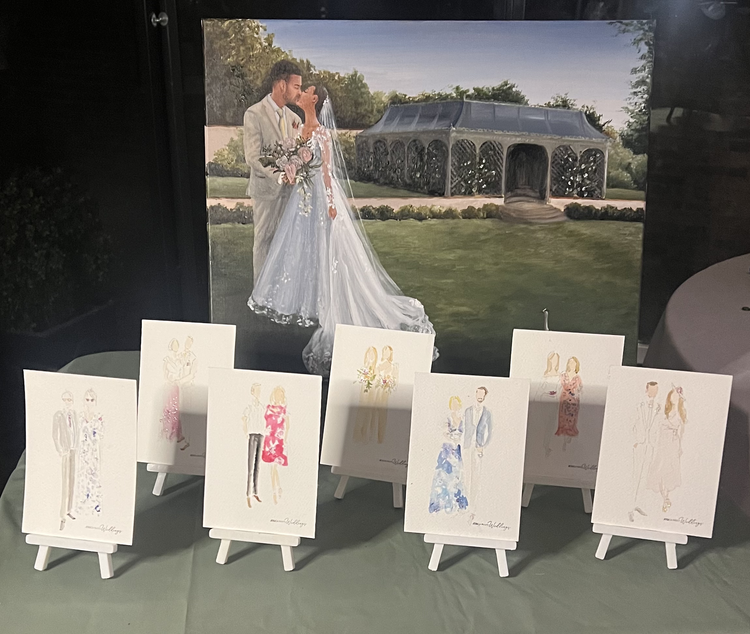 Live Wedding Painter - Live Wedding Painter