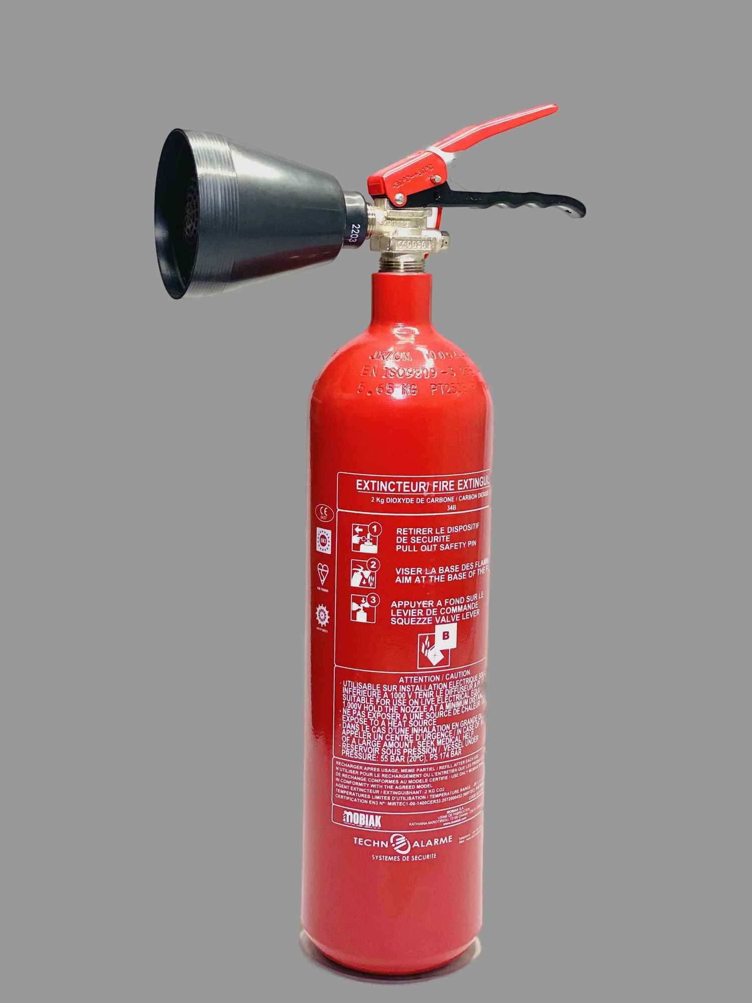Extincteurs aux normes européennes — Technoalarme