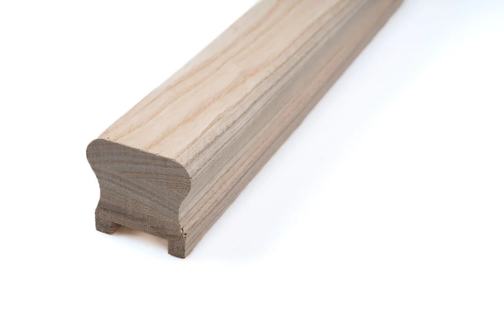 Handrail for Glass Spindles | Modern Stair Rails — P&L Joinery Ltd