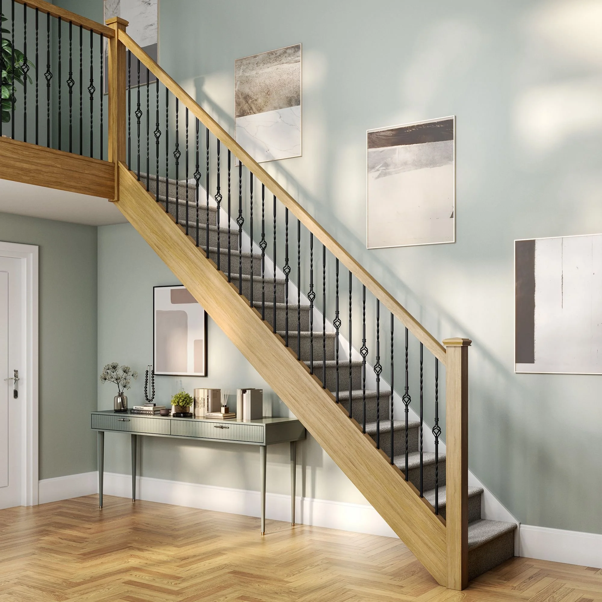 Single Twist Metal Spindle — P&L Joinery Ltd