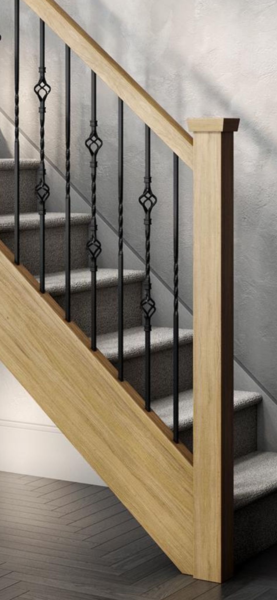 Double Basket Metal Spindle — P&L Joinery Ltd