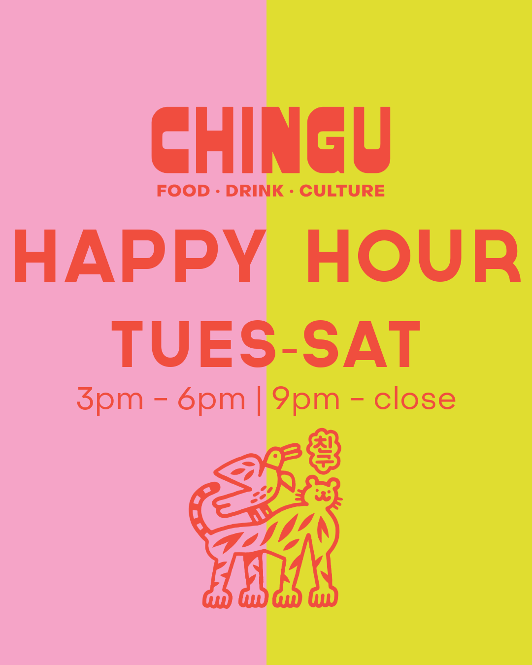 Specials — Chingu KC Korean Bar & Restaurant