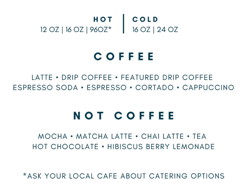 Menu - Summit Coffee