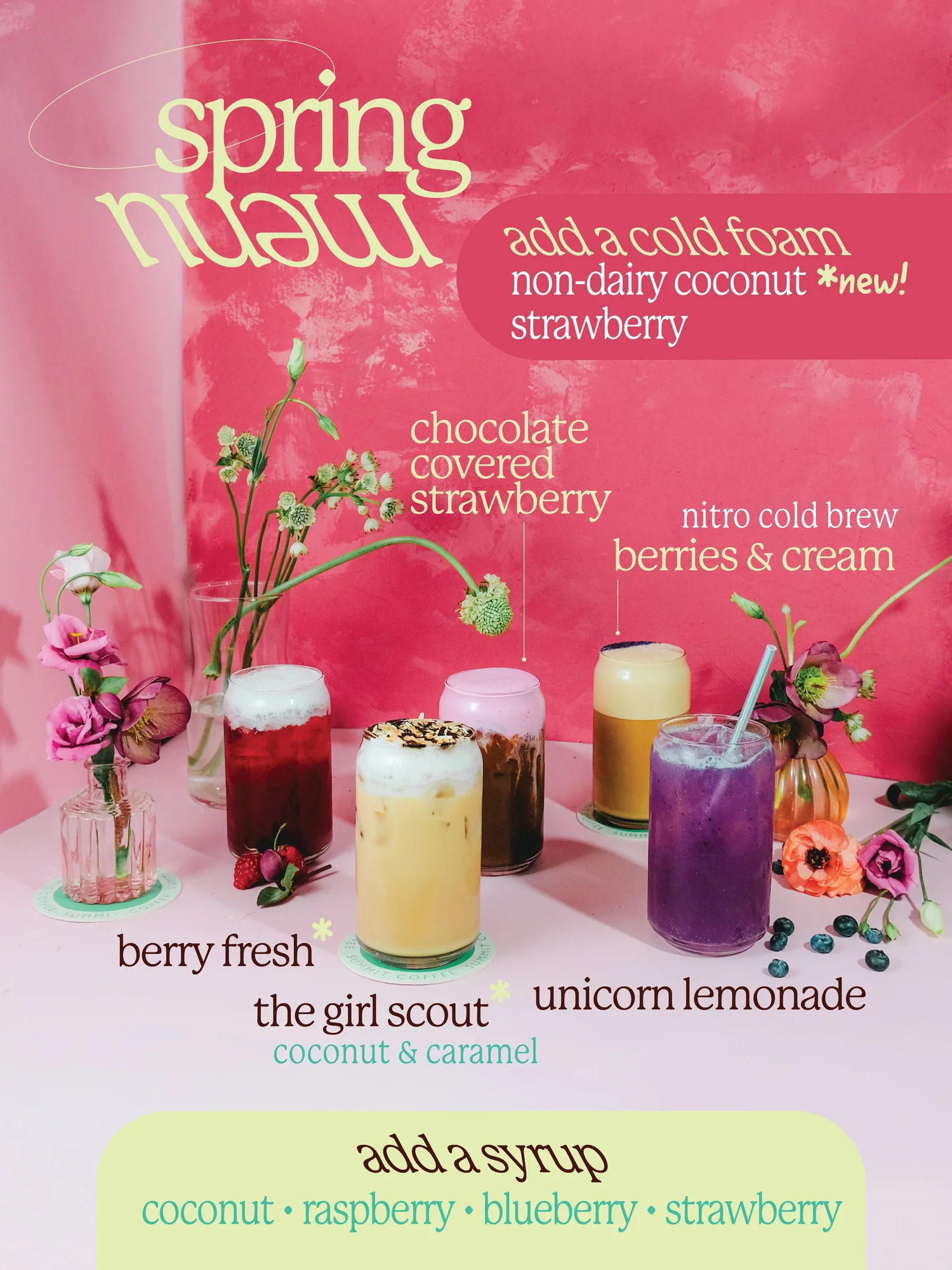 Menu - Summit Coffee