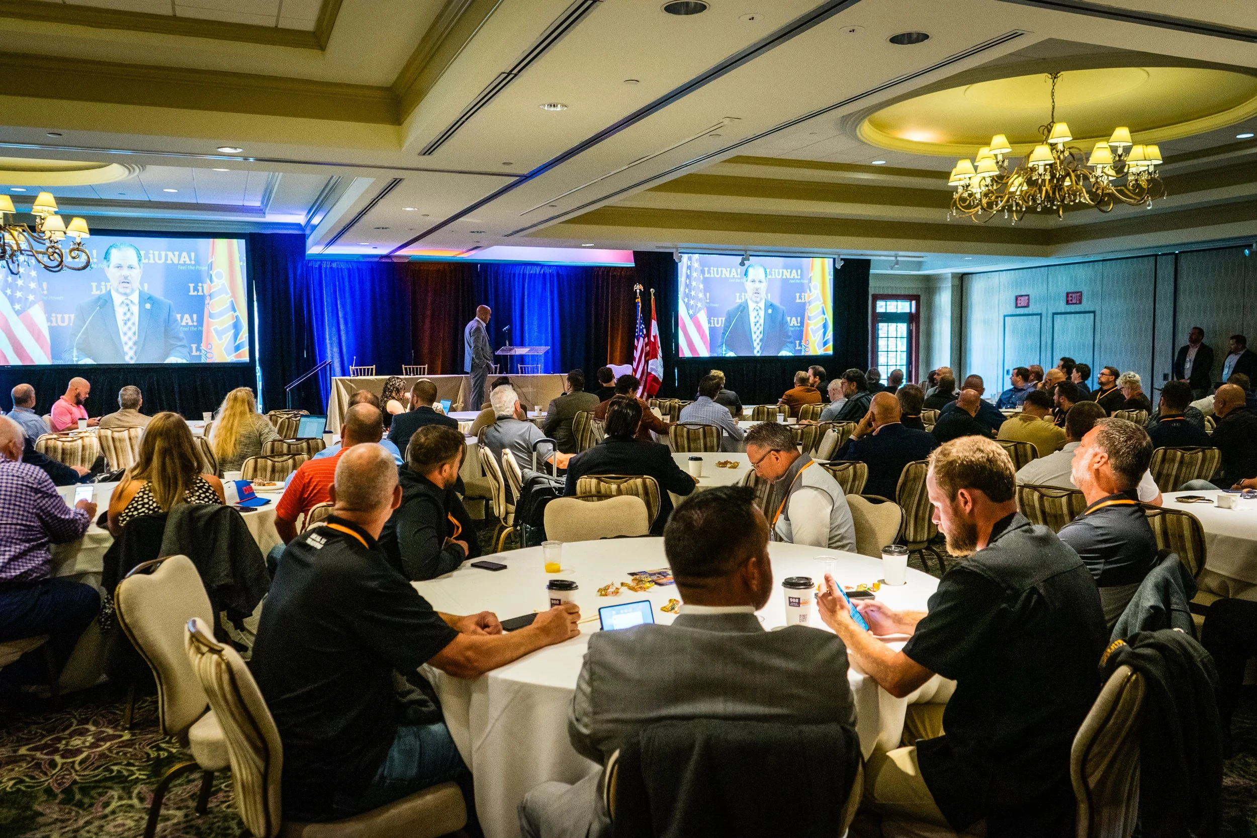 LIUNA Builds Renewables Summit