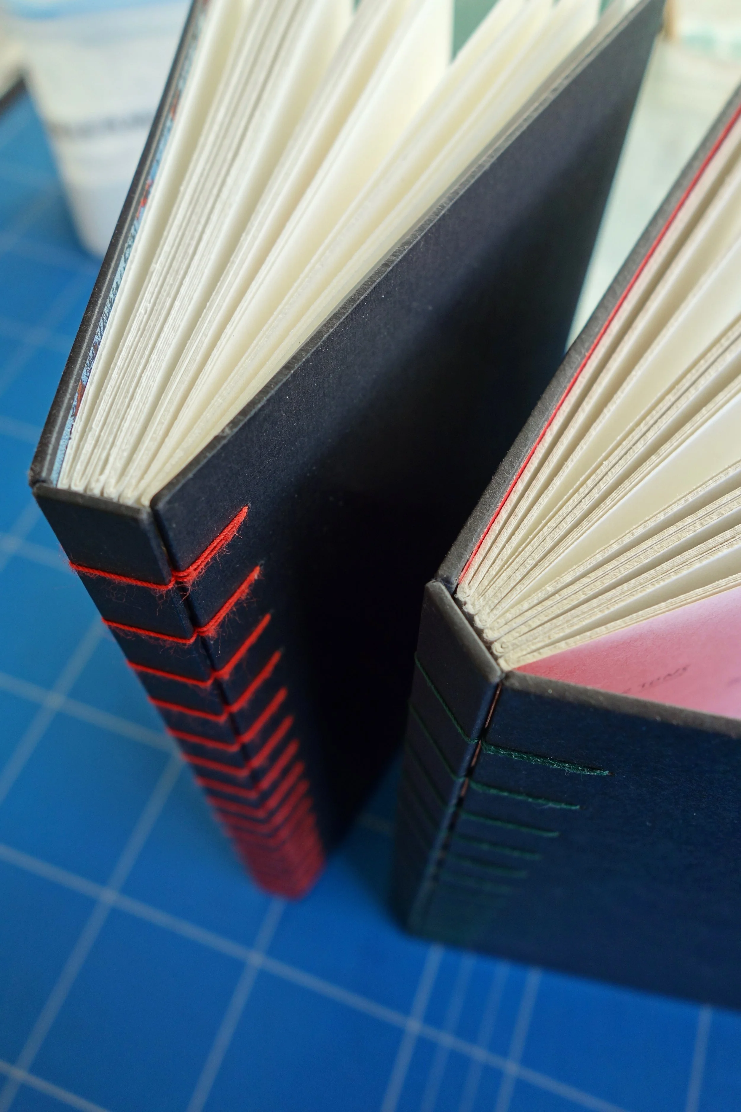 Workshop de printemps - reliure suisse — atelier Volcan