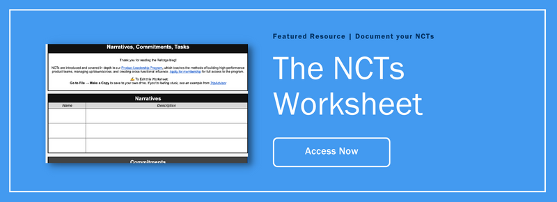 Set Better Product Goals with NCTs — Reforge