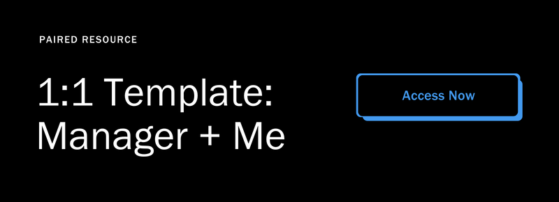 4 Types of Impactful 1 on 1 Meetings — Reforge