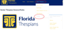 Thespy Event Info — District XII Florida Thespians
